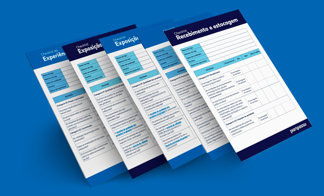 [KIT] Checklists para padronização de lojas em redes de varejo