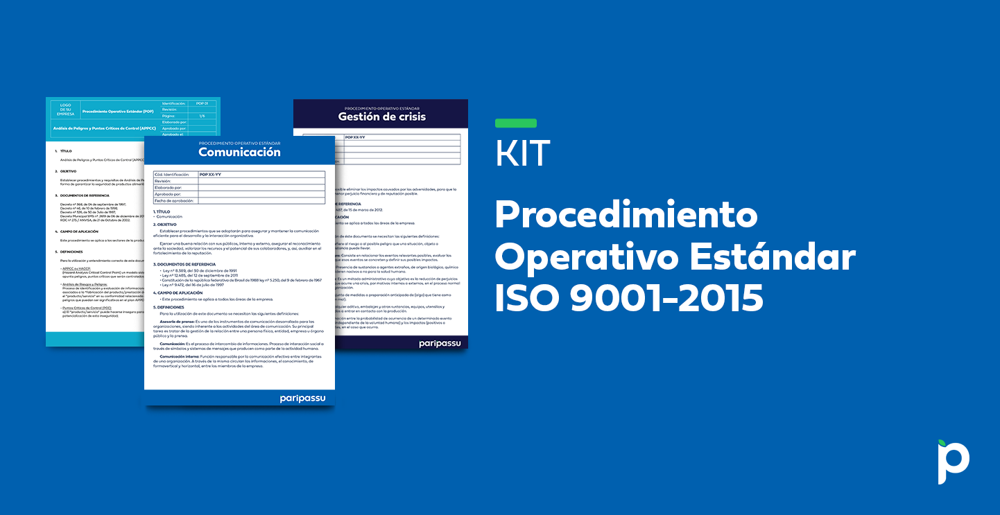 [POE] KIT ISO 9001-2015